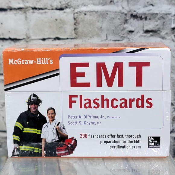 Toys | Mcgrawhill Emt Flashcards New Scott S Coyne Test Prep 296 Cards ...